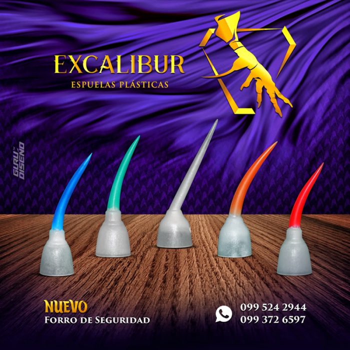 Espuelas Plásticas Excalibur - espuelas plásticas para gallos